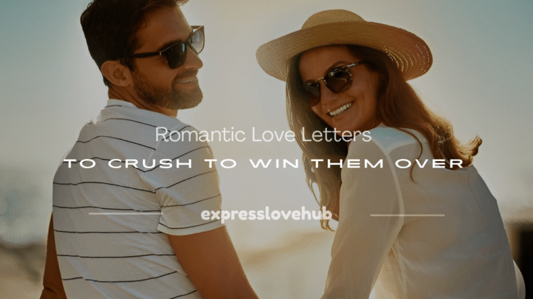 250+ Romantic Love Letters to Crush to Win Them Over