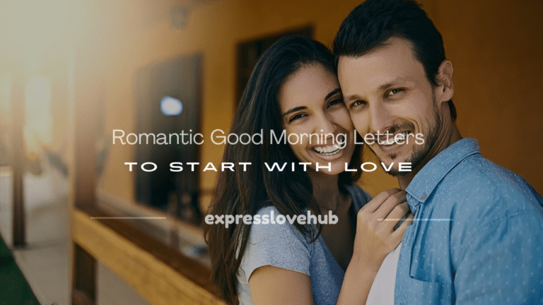 250+ Romantic Good Morning Letters to Start with Love